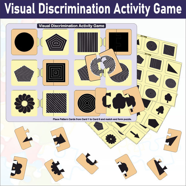 WISSEN Wooden Visual Discrimination Activity Game – Wissen Products